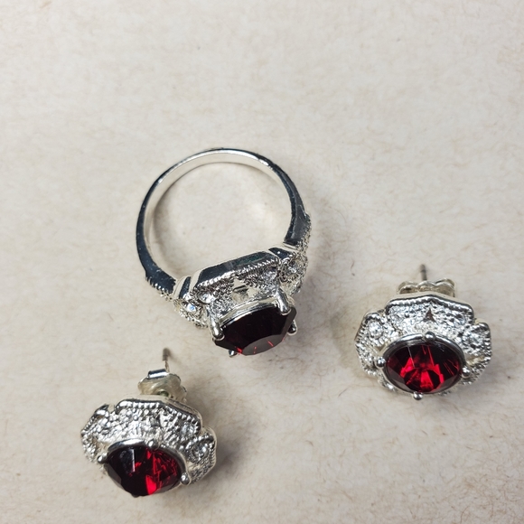 Avon | Jewelry | Nwot Avon Nrt Ring And Earring Set | Poshmark